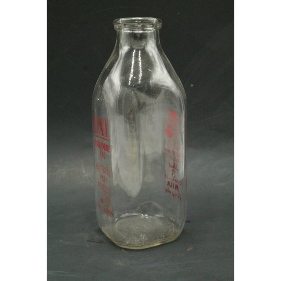 Dining | Vtg 1 Qt Milk Bottle 85 Ixl Creamery Friedens Somerset Pa ...